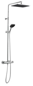 Silhouet Graphite Grey PVD Shower System [https://damixa.com]